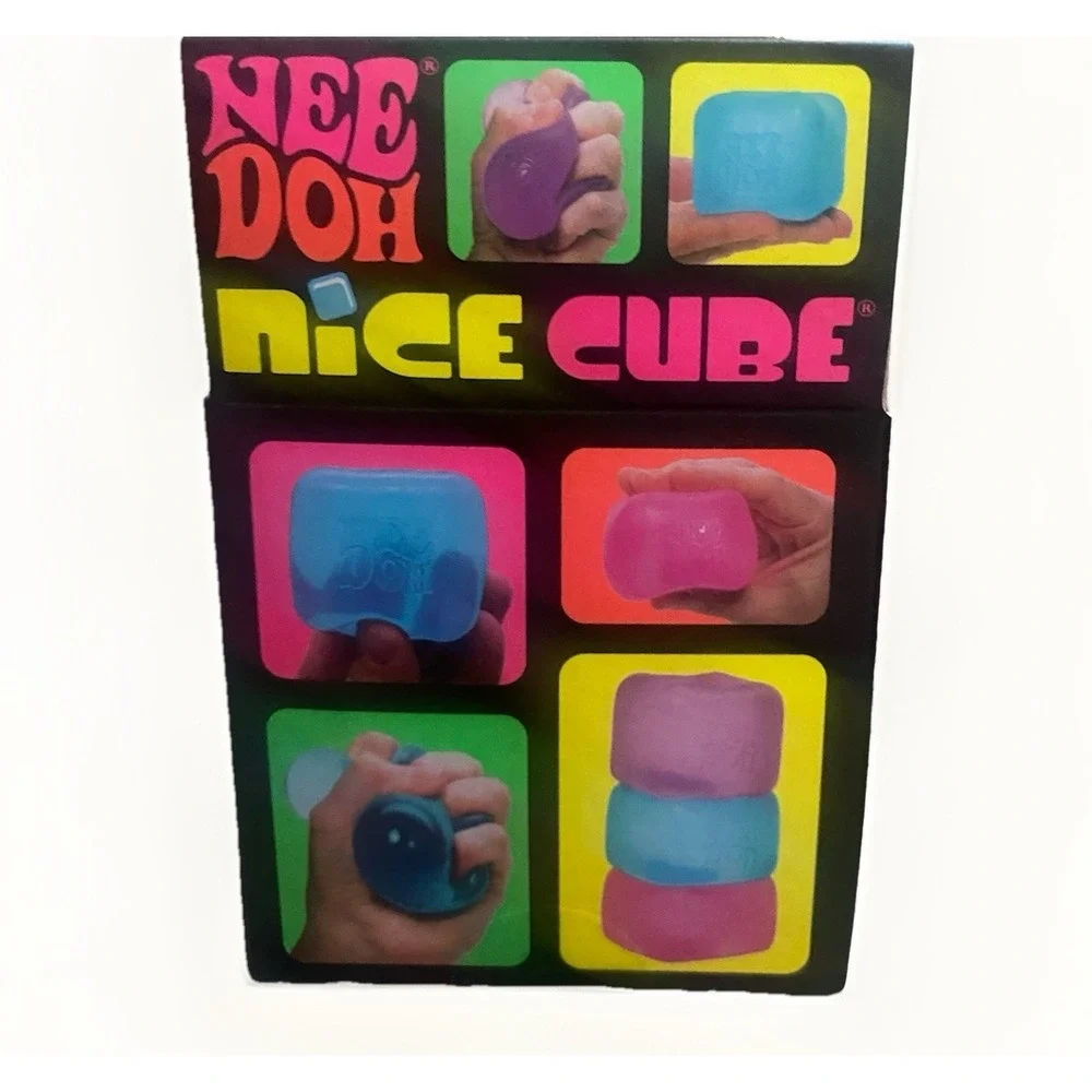 Schylling NeeDoh | Toys | Needoh Nice Cube Blue Nee Doh Nicecube Solid ...